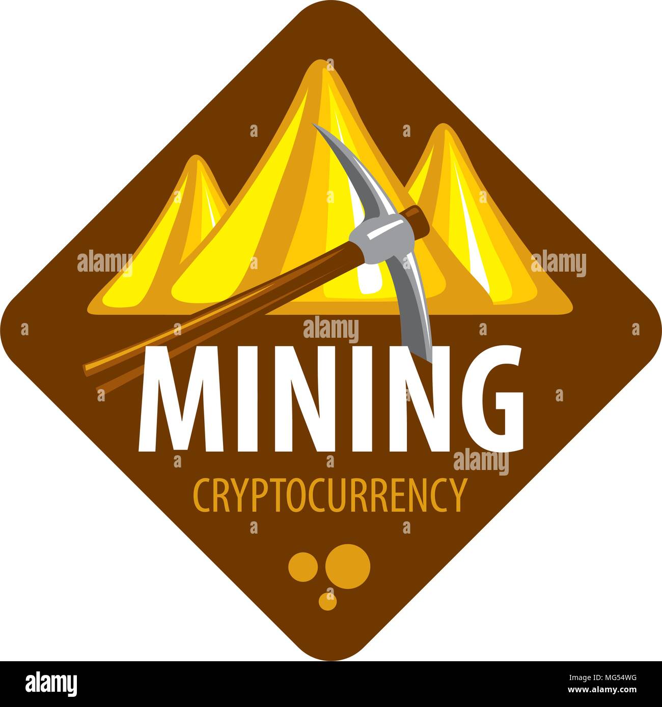 Digital currency mining Stock Vector Image & Art - Alamy