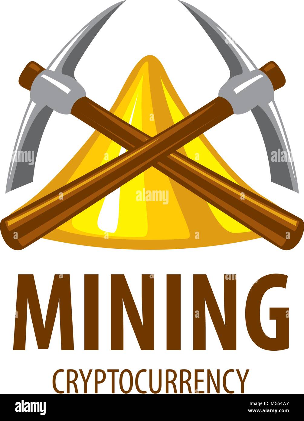 Digital currency mining Stock Vector Image & Art - Alamy