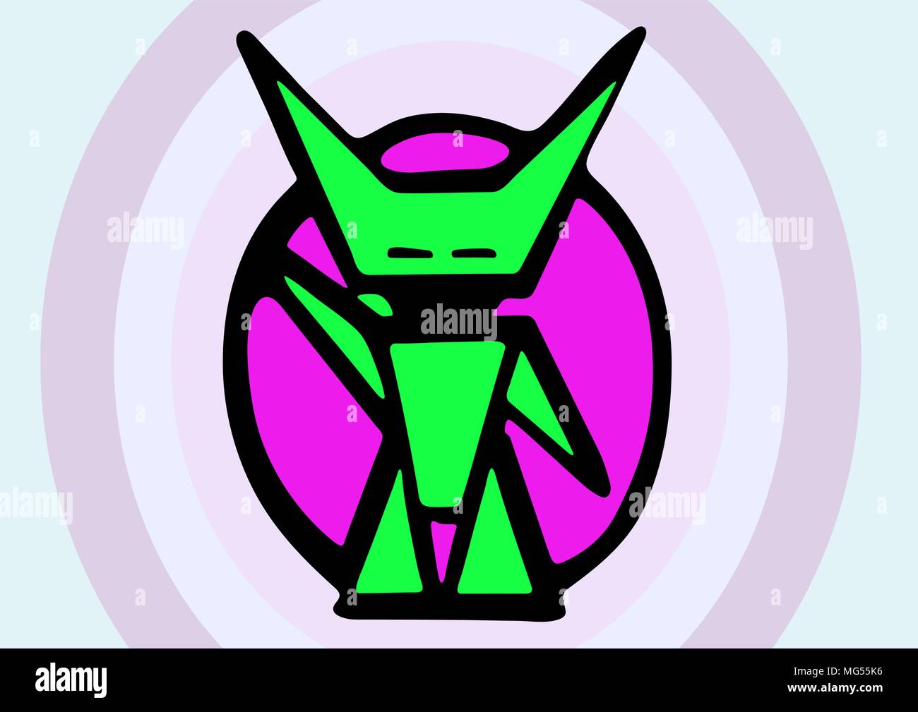 Green mechanical background Stock Vector Images - Alamy