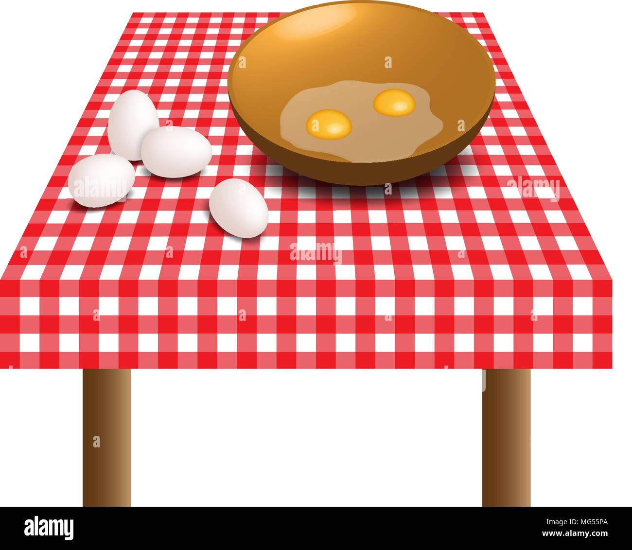 Book closed on table Stock Vector Images - Alamy