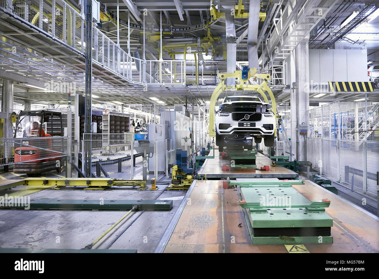 Volvo Car Factory in Torslanda, Gothenburg Stock Photo - Alamy