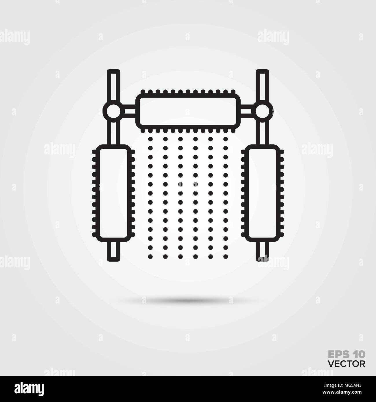 Car wash vector vectors hi-res stock photography and images - Alamy