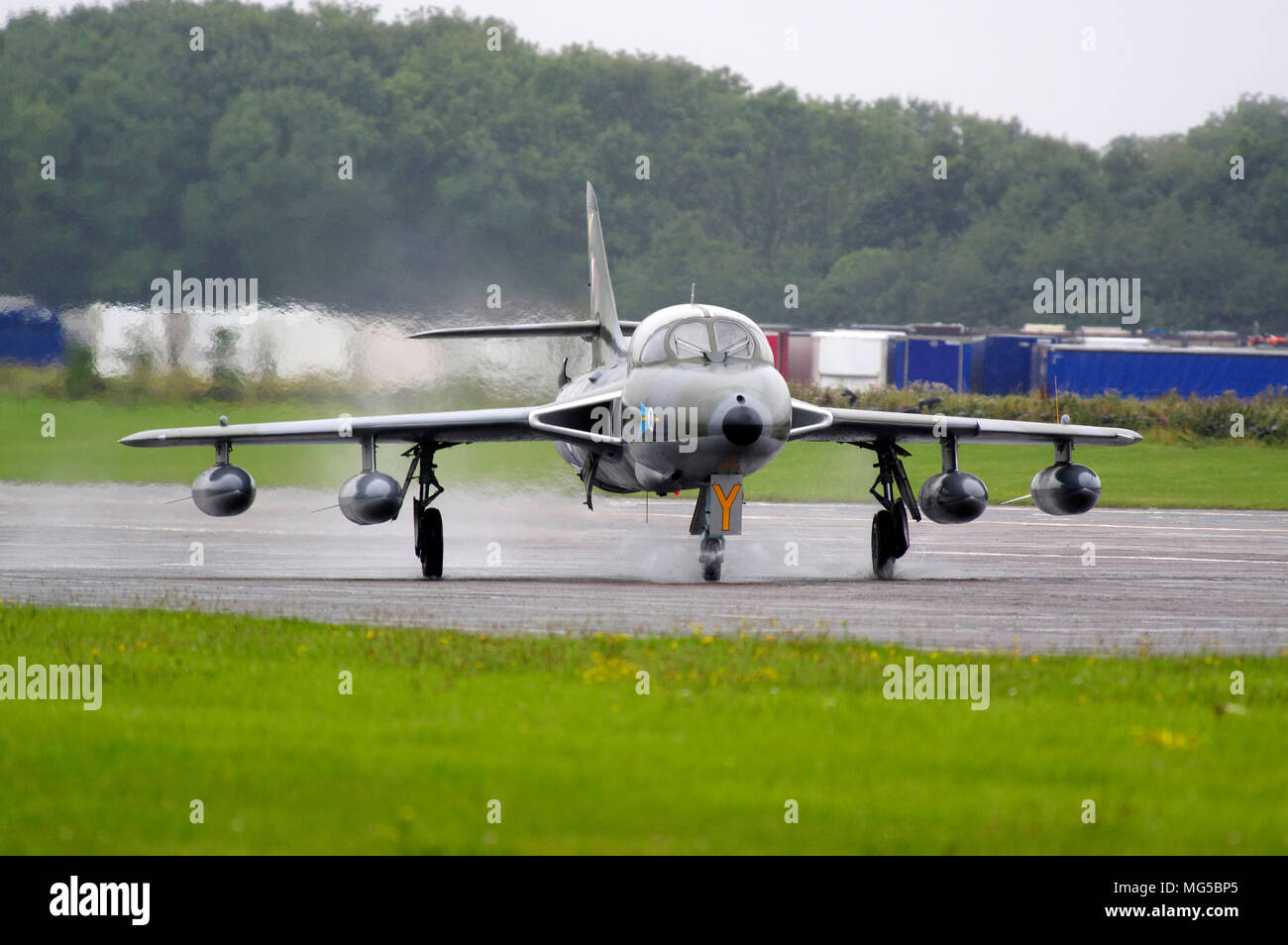 Training hawker hunter hi-res stock photography and images - Alamy