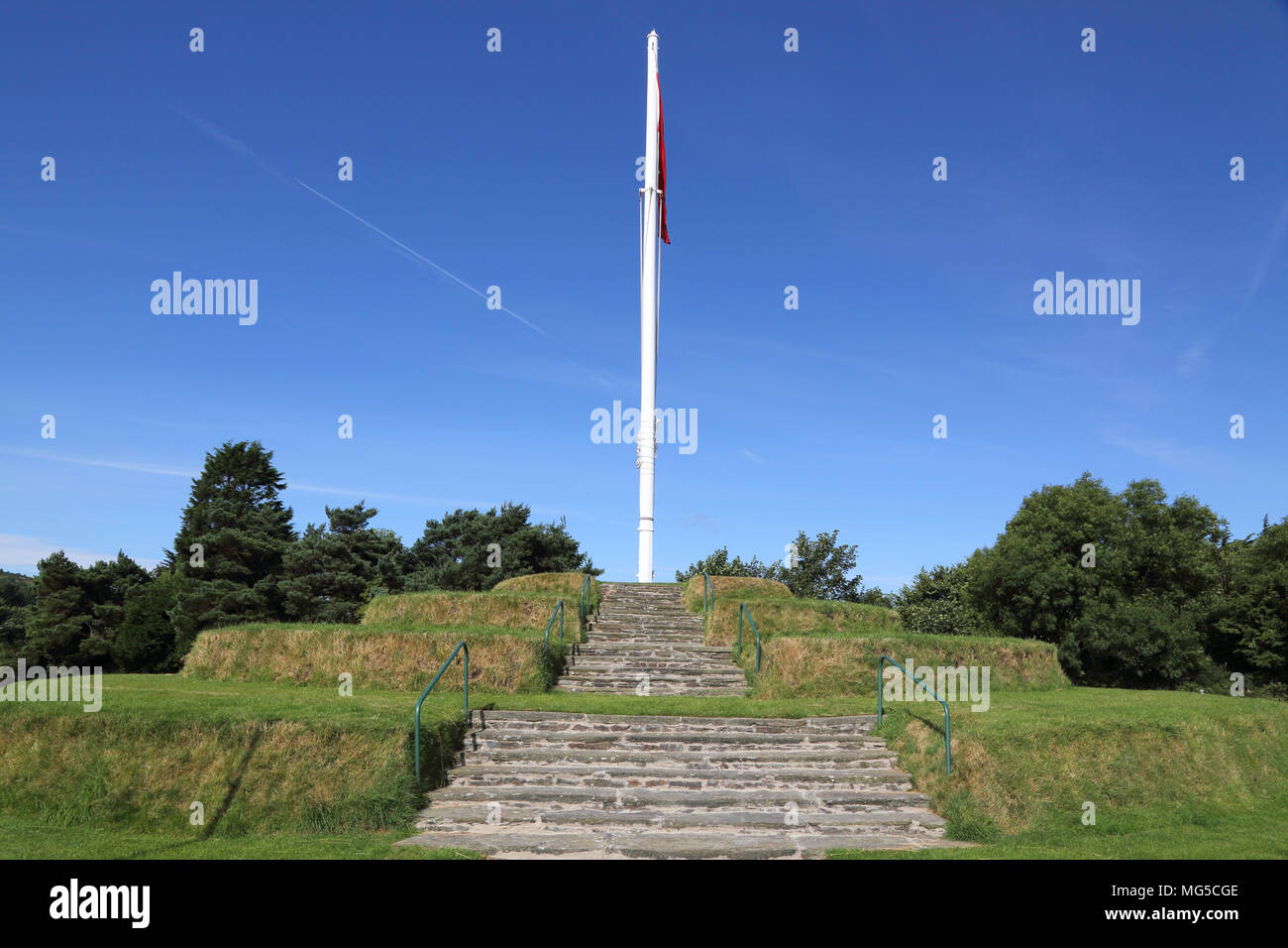 the manx government meets at tynwald hill or parliament field once per ...