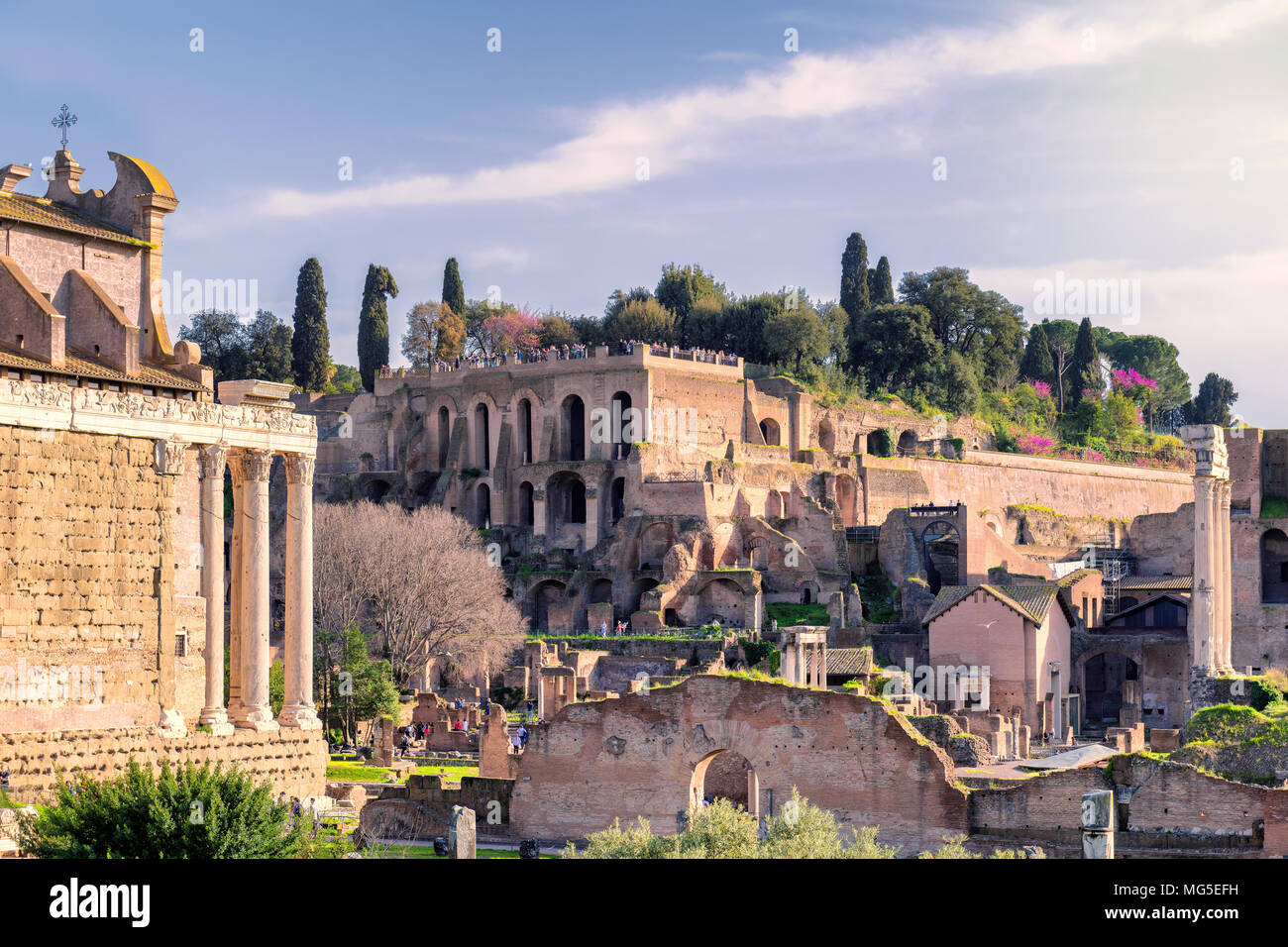 Roman forum architecture hi-res stock photography and images - Alamy