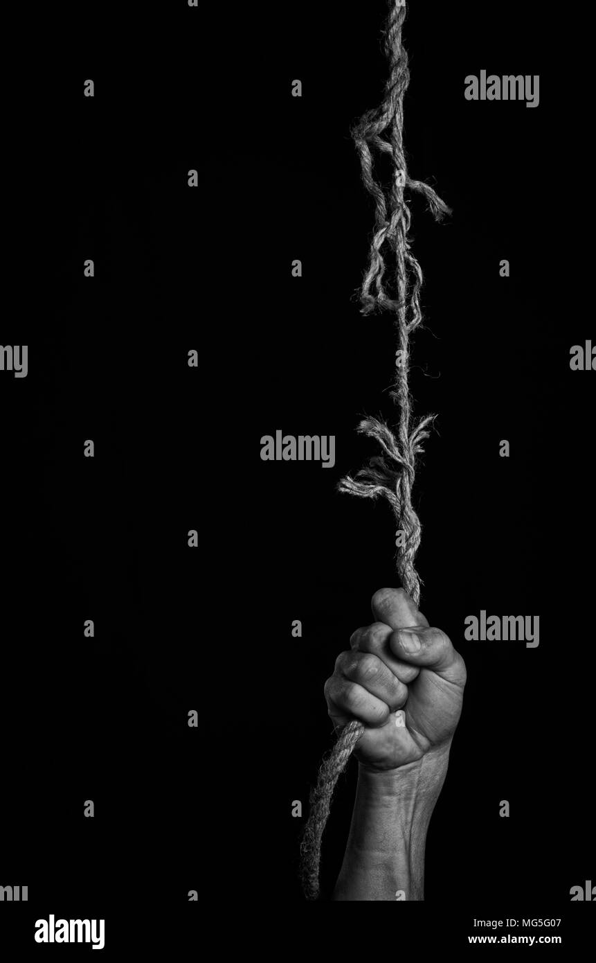 Hanging Off A Rope High Resolution Stock Photography and Images - Alamy