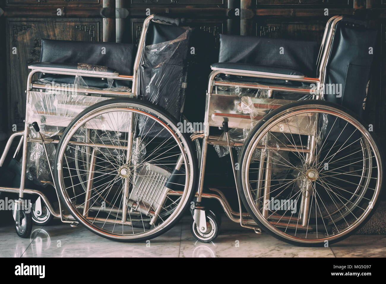 Wheelchairs isolated white hi-res stock photography and images - Alamy