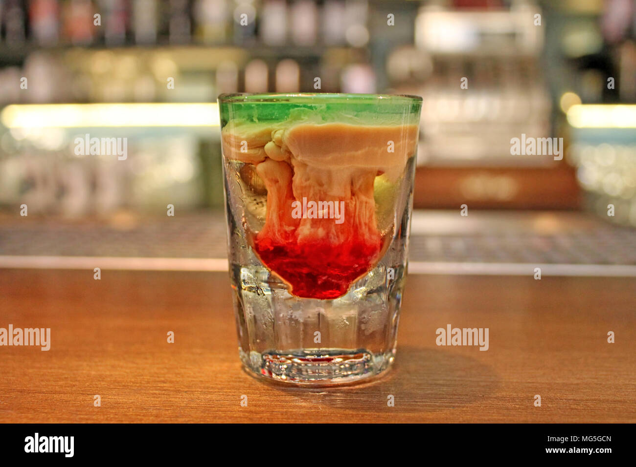 Bar counter shot glass hi-res stock photography and images - Alamy