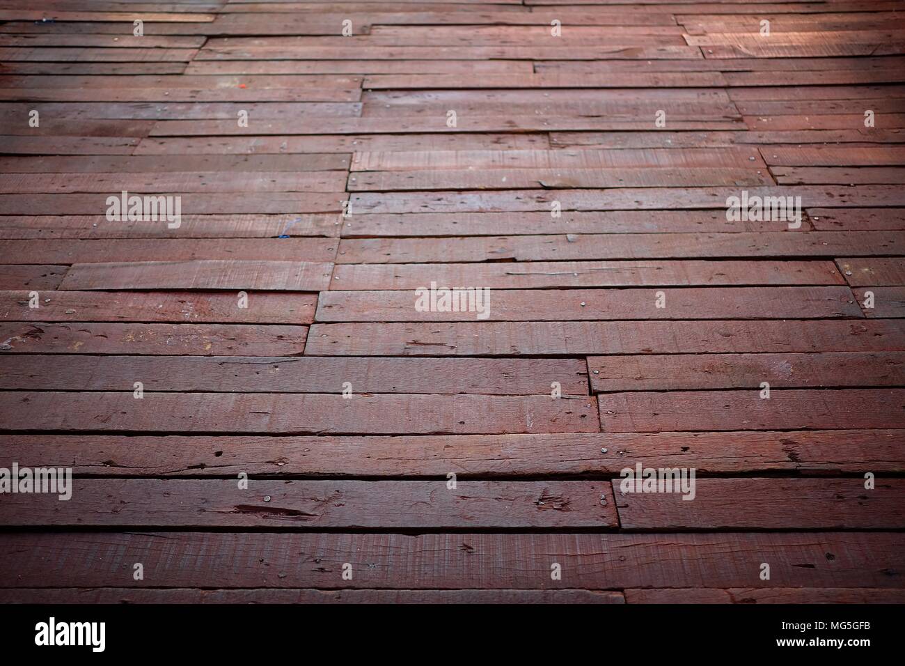 Old Wooden Pavement Texture Background Stock Photo - Alamy