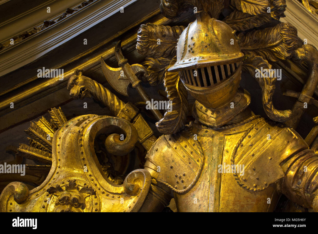 Golden armour hi-res stock photography and images - Alamy