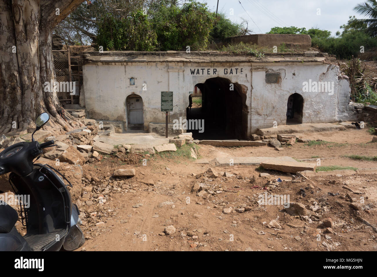The Sultan Tippu was killed here 4 May 1799 Stock Photo - Alamy