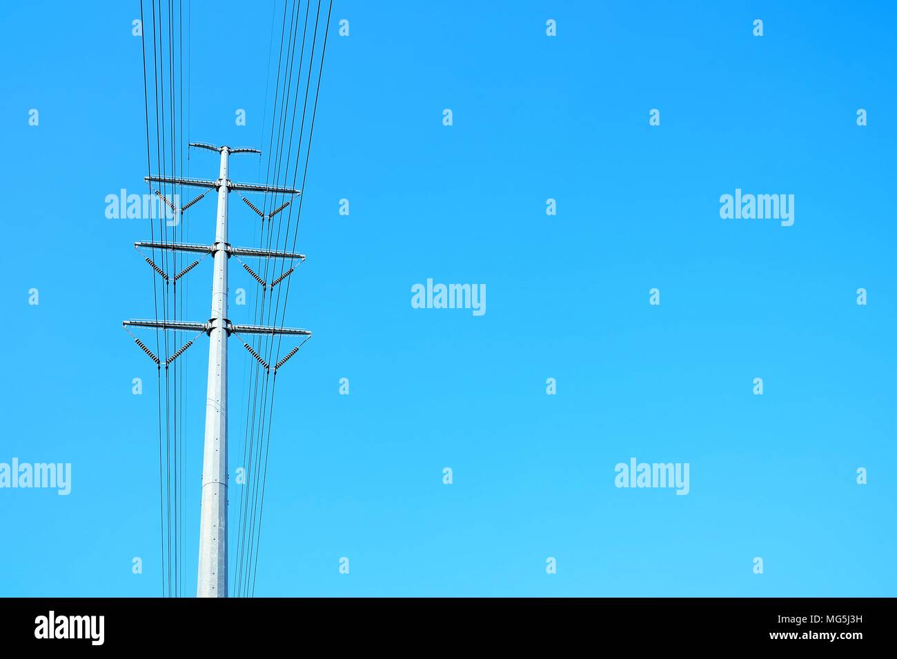 Big high tension electricity pole hi-res stock photography and images ...