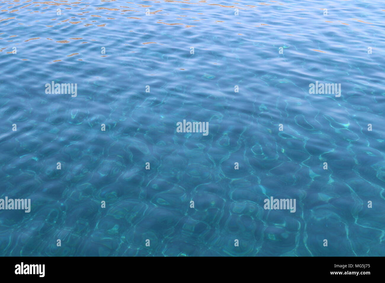 Blue and clean red sea in Egypt Stock Photo - Alamy
