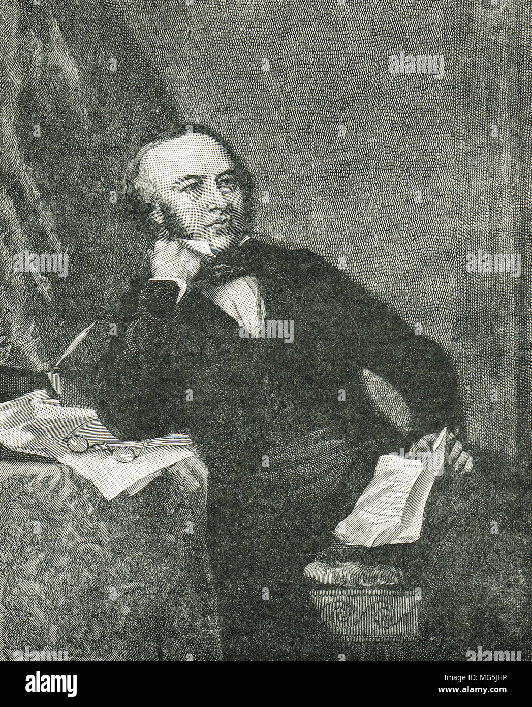 Sir Rowland Hill, Penny Post originator Stock Photo - Alamy