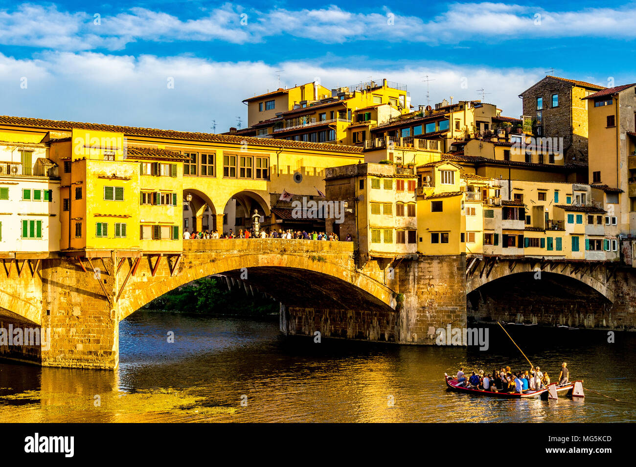 Sunset in Florence, Italy Stock Photo - Alamy