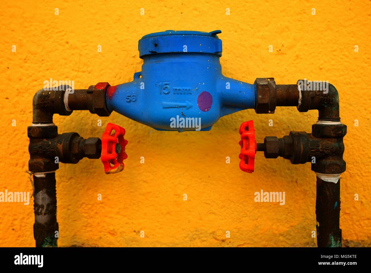 Oil and gas turbine meter hi-res stock photography and images - Alamy