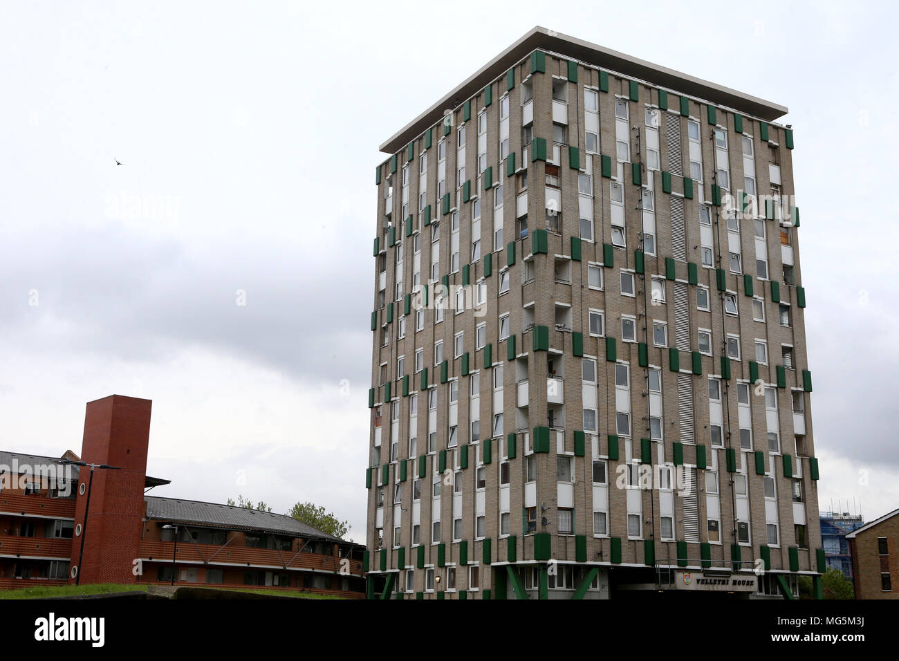 Tower blocks of flats in East London Stock Photo - Alamy