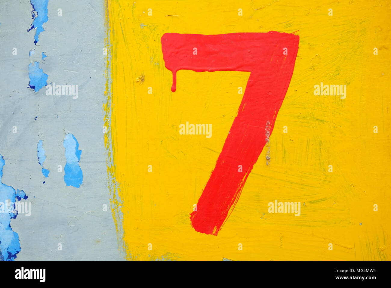 Number painting hi-res stock photography and images - Alamy