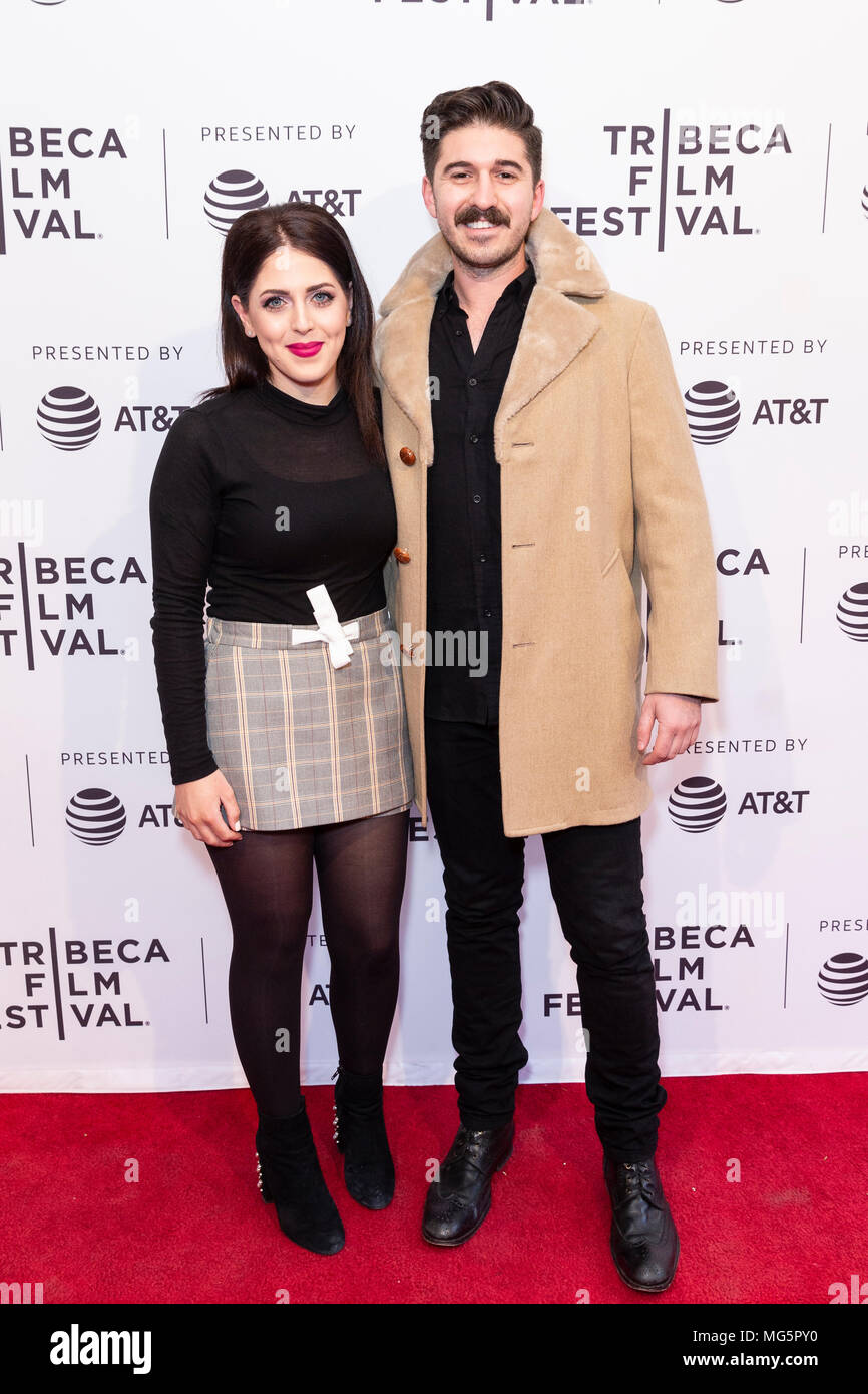 NEW YORK, NY - APRIL 22: Producers Eric Fleischman and Natalie Qasabian ...