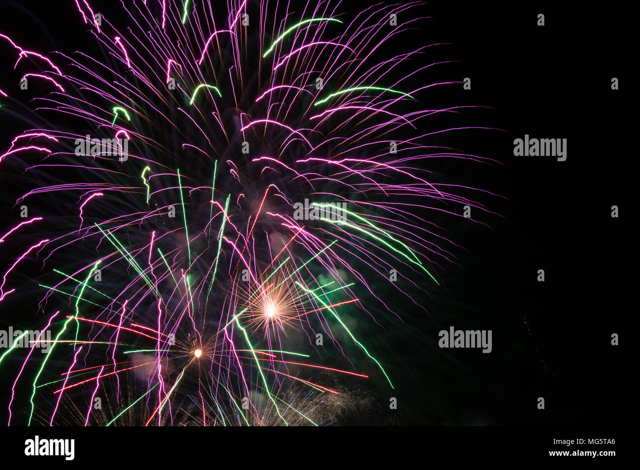 Graduation fireworks hi-res stock photography and images - Alamy