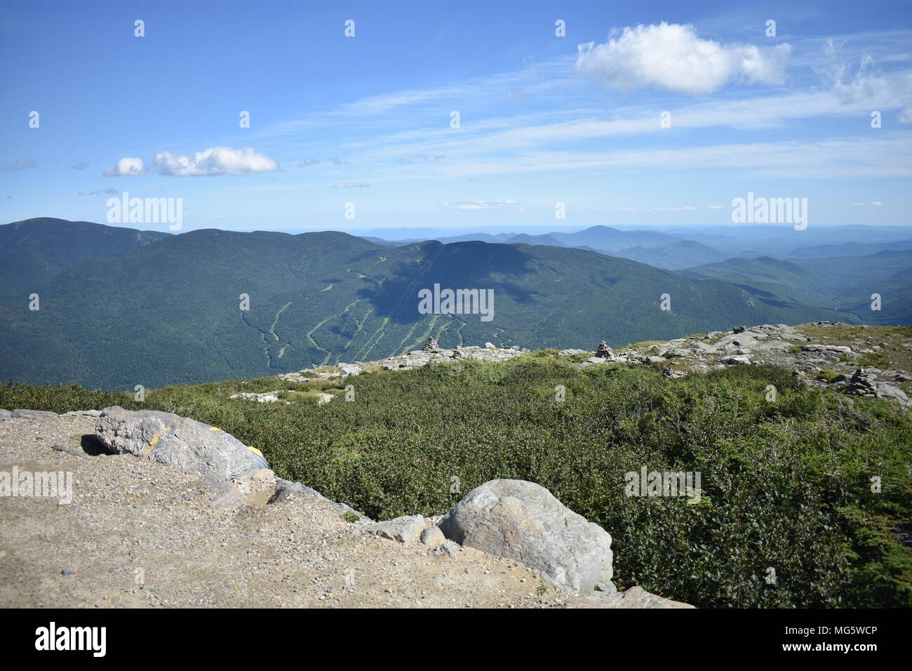 Scenes along the Mount Washington Auto Road in New Hampshire (USA Stock ...