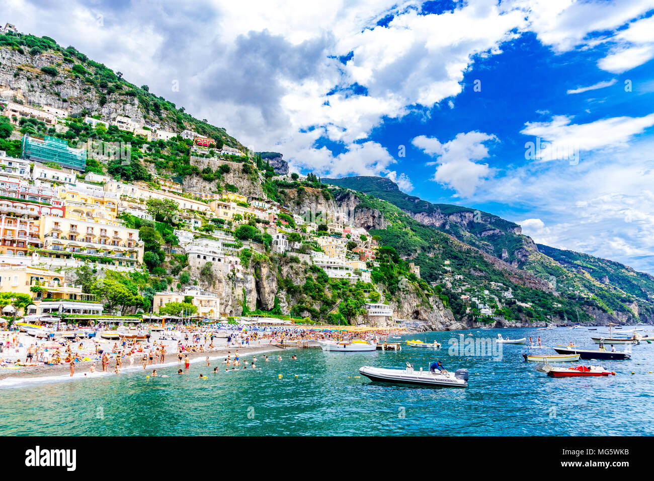 Positano positano hi-res stock photography and images - Alamy