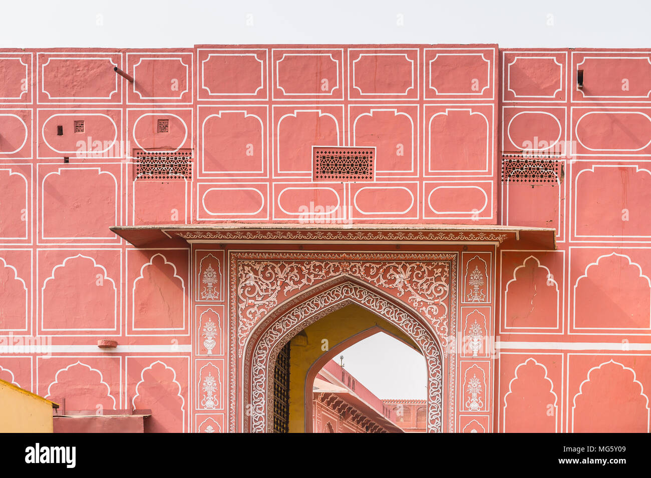 City Palace, a palace complex in Jaipur, Rajasthan, India. It was the ...