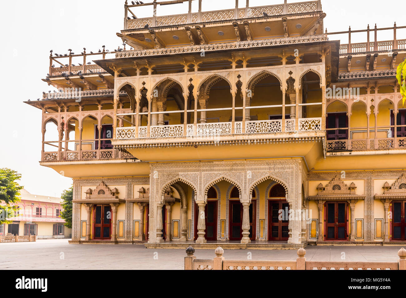 City Palace, a palace complex in Jaipur, Rajasthan, India. It was the ...