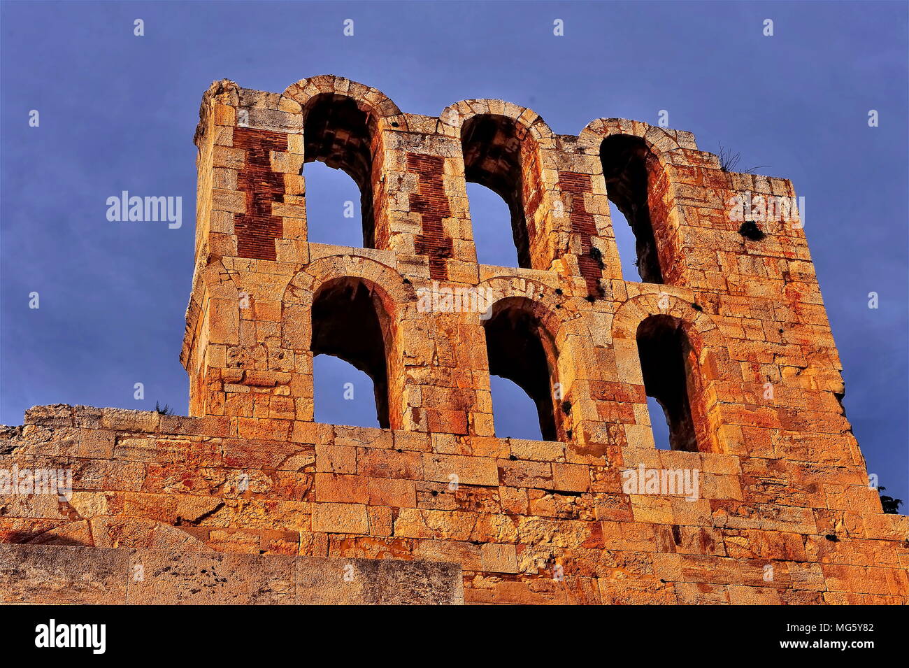 Ancient architecture of Athens, Greece Stock Photo - Alamy
