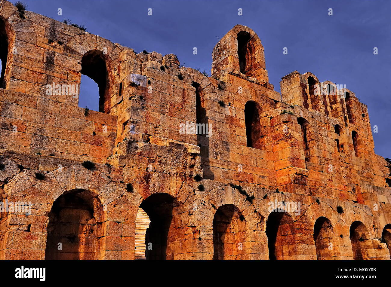 Ancient architecture of Athens, Greece Stock Photo - Alamy
