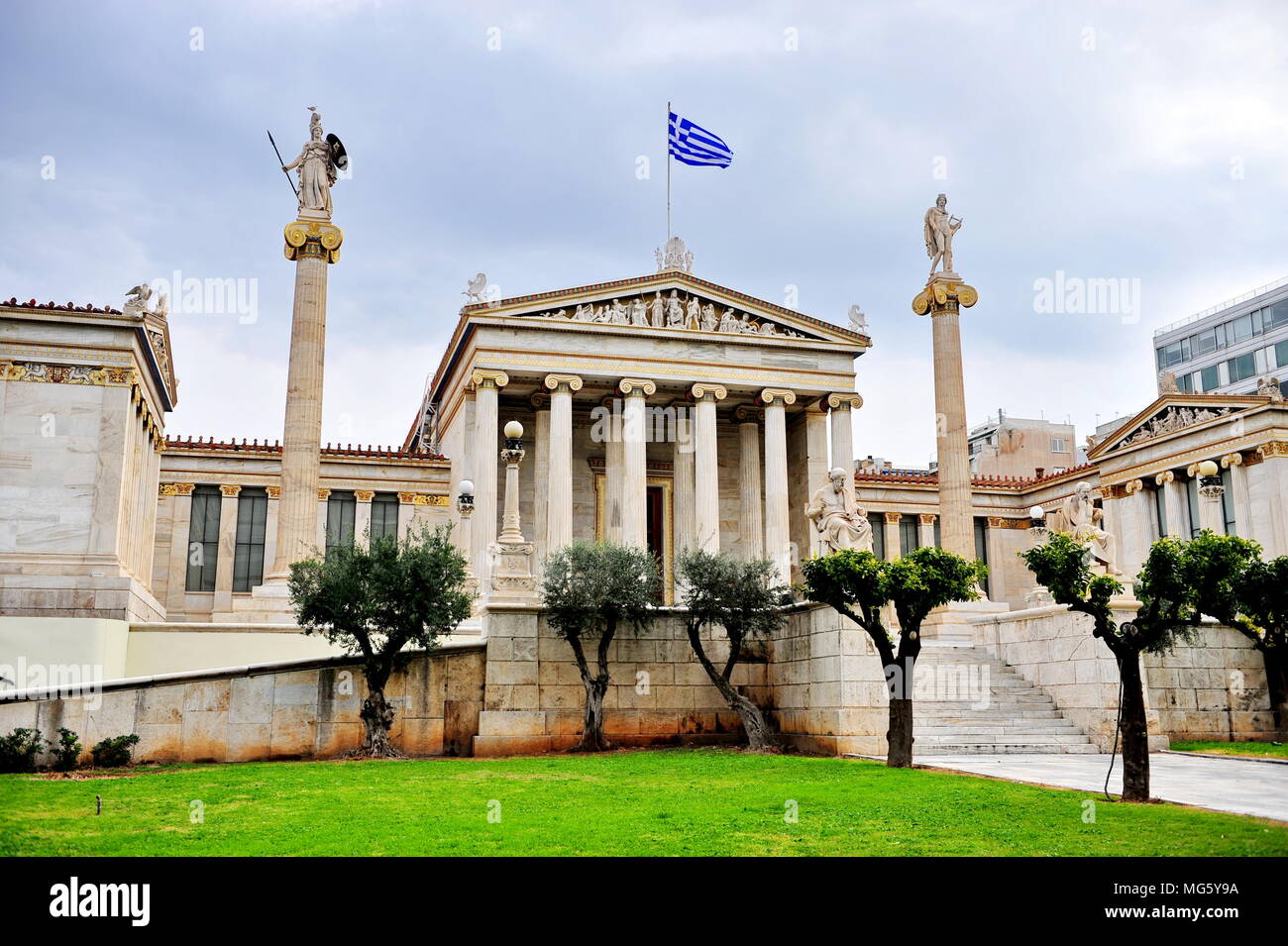Architecture of Athens city, capital of Greece Stock Photo - Alamy