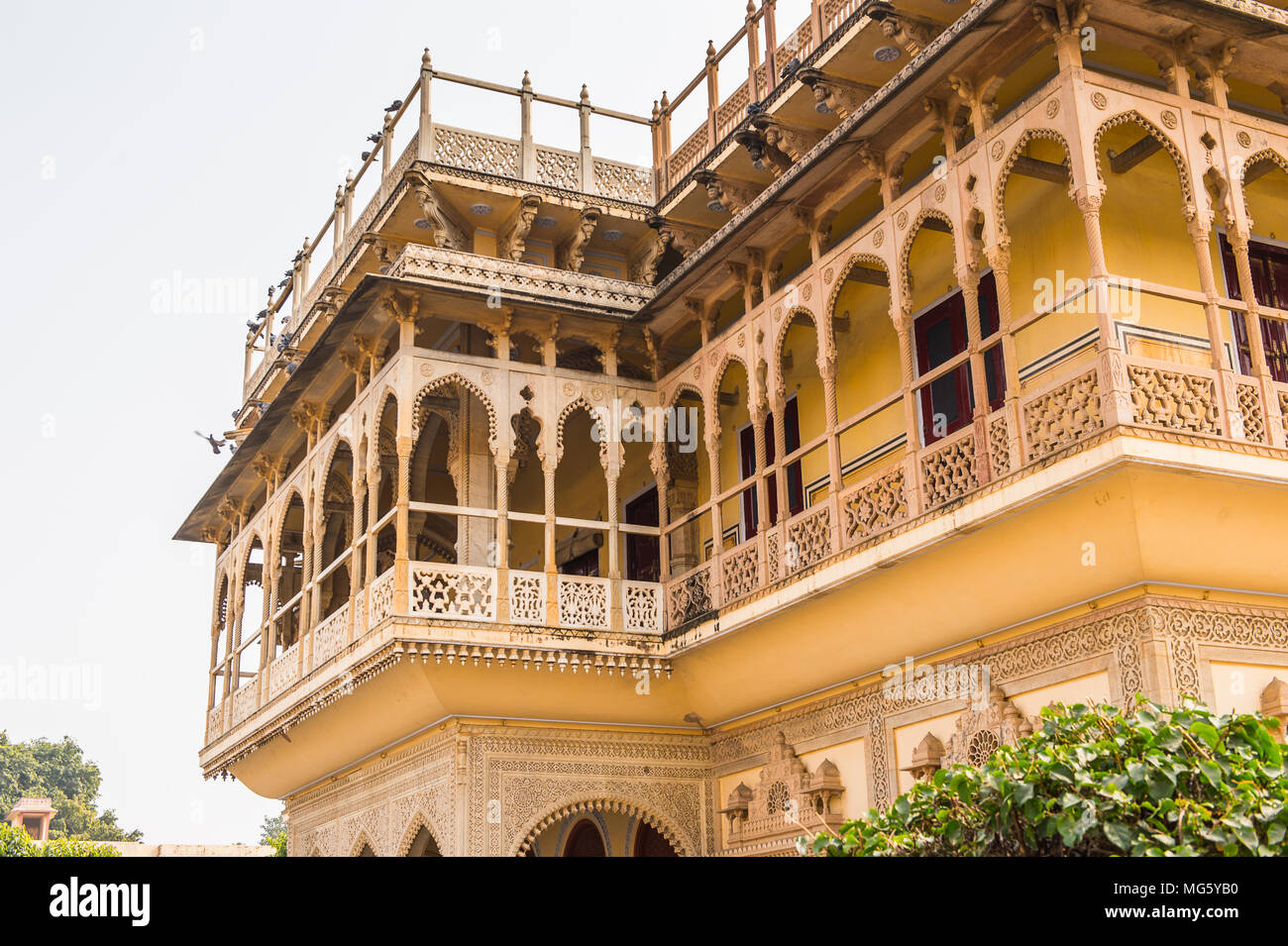 City Palace, a palace complex in Jaipur, Rajasthan, India. It was the ...