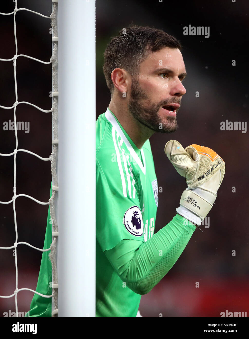 Manchester united goalkeeper ben foster hi-res stock photography and ...