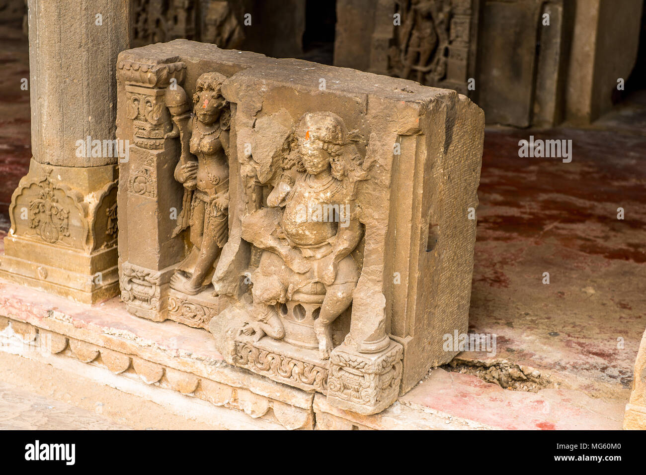 Chand Baori, a stepwell in the village of Abhaneri near Jaipur, state ...