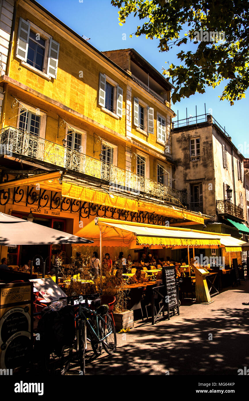 Provence street France Stock Photo - Alamy