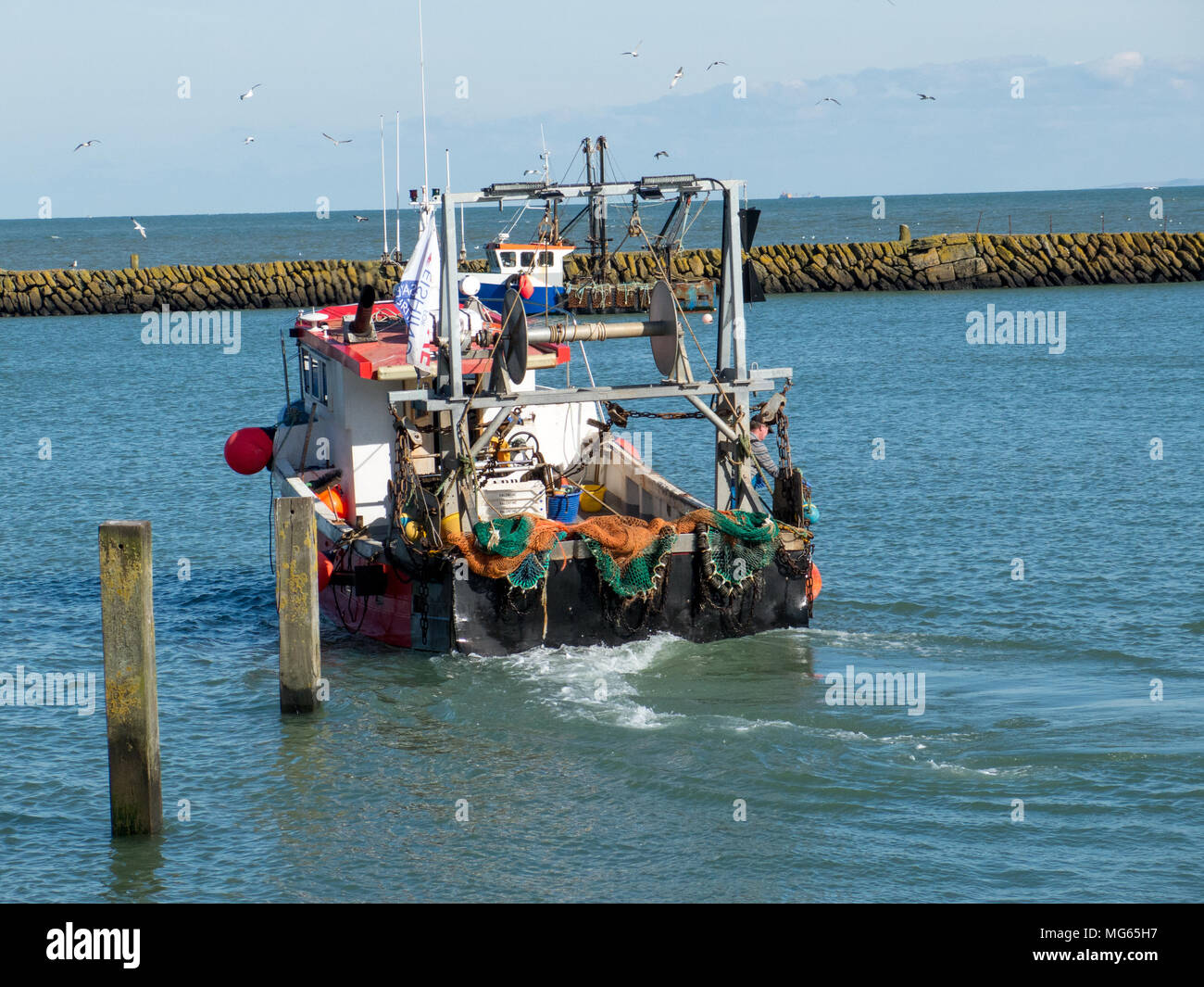 Side view of fishing trawler hi-res stock photography and images - Alamy