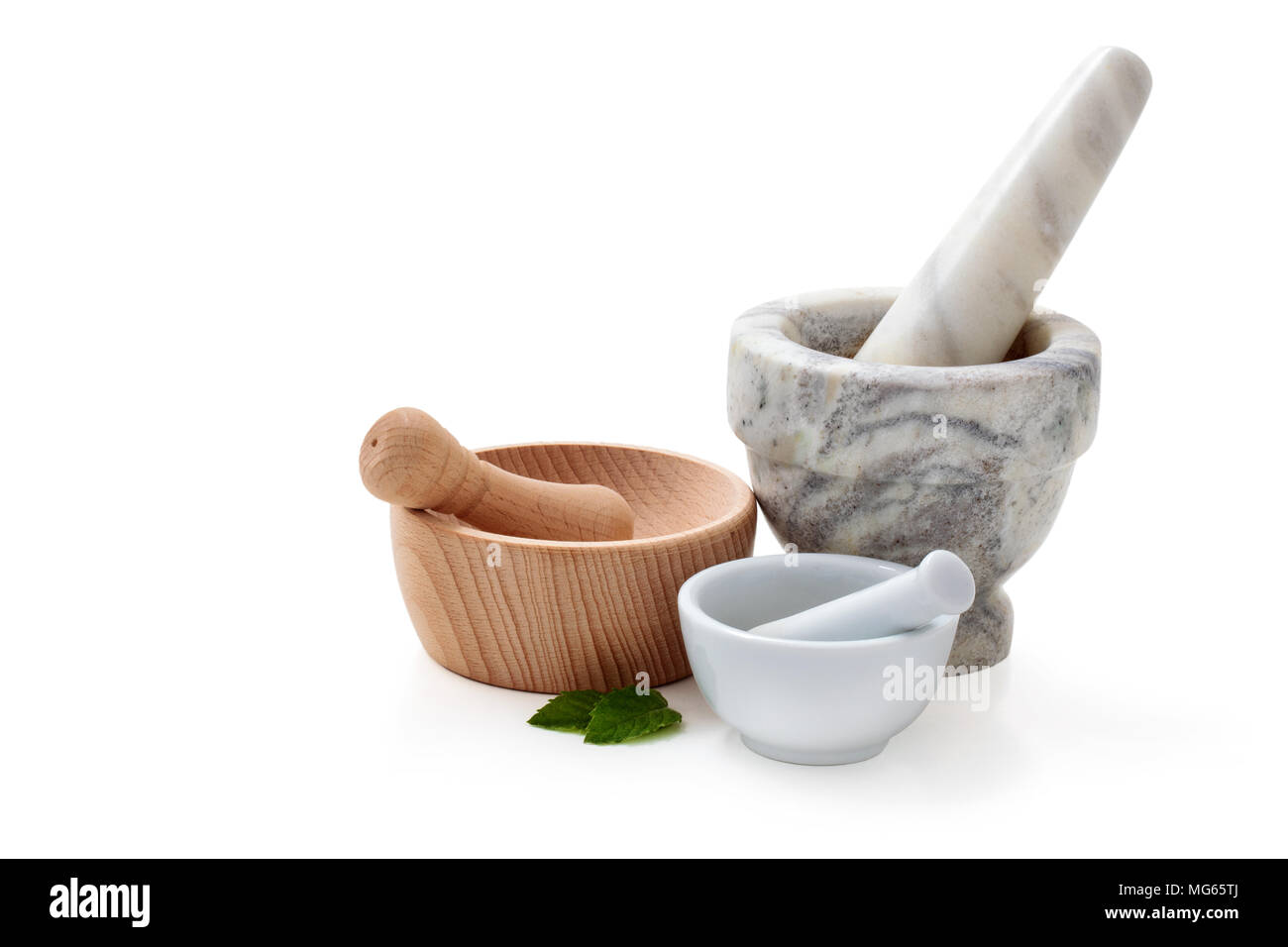 Collection of mortars Stock Photo - Alamy