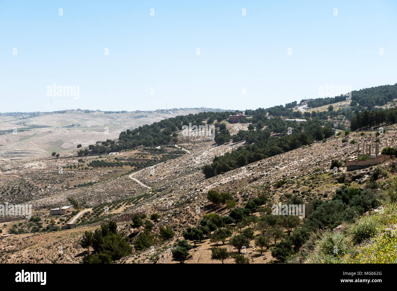 View from the Mount Nebo Stock Photo - Alamy