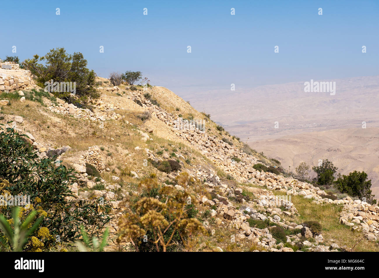 Mount Nebo, Jordan Stock Photo - Alamy