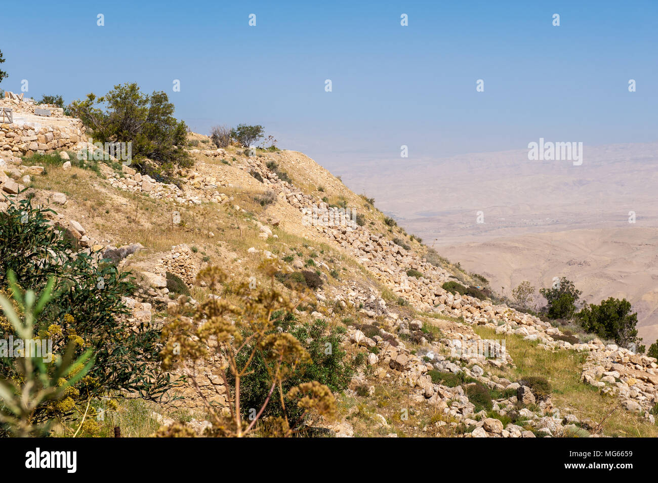 Mount Nebo, Jordan Stock Photo - Alamy