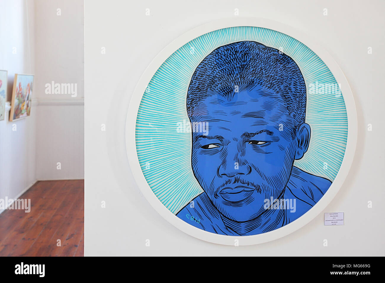 Nelson mandela portrait hi-res stock photography and images - Alamy