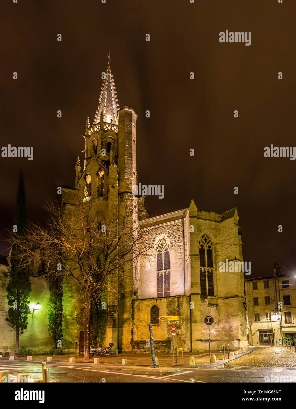 Saint Pierre church in Avignon - Provence, France Stock Photo - Alamy
