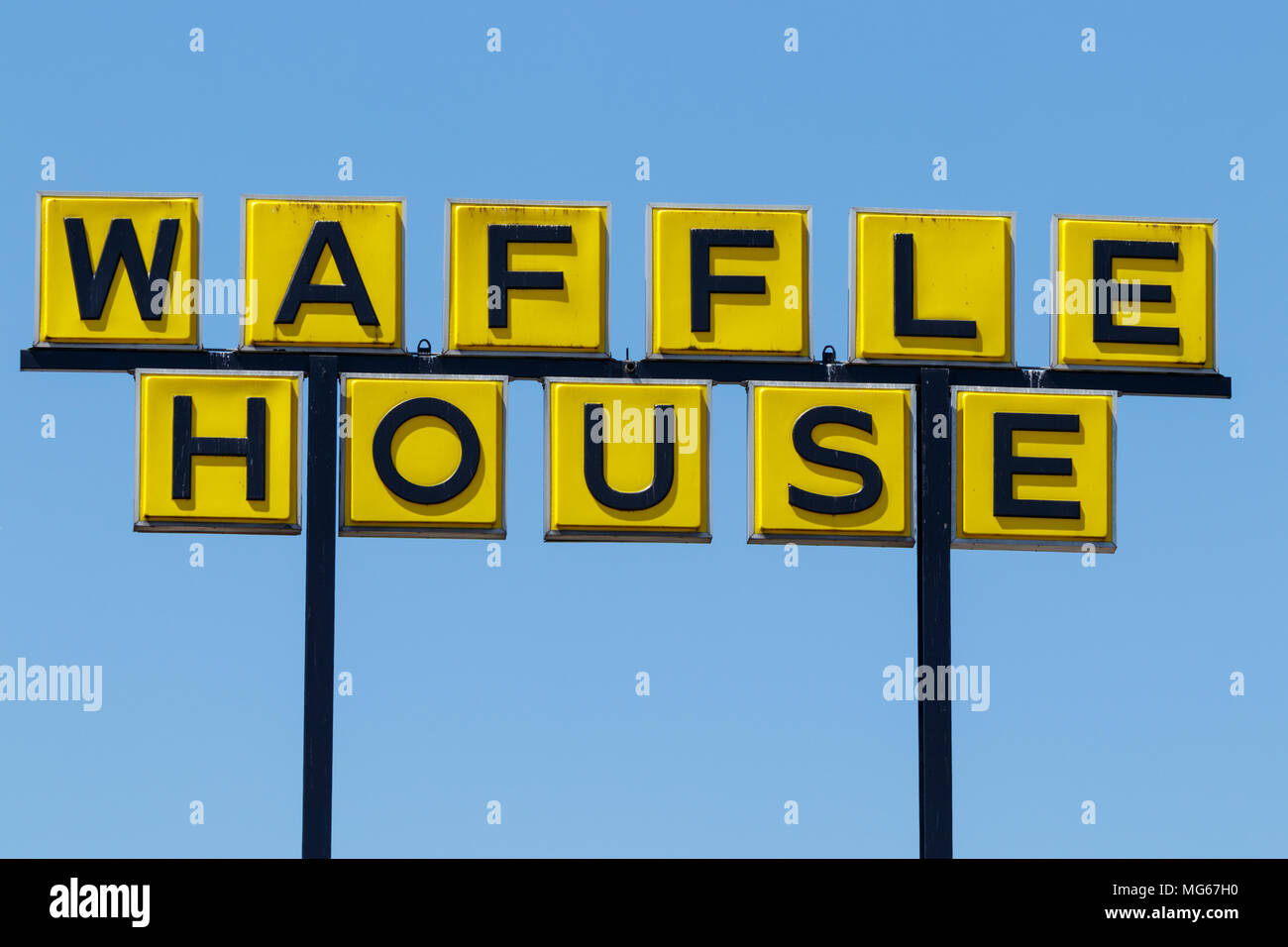 Waffle house logo hi-res stock photography and images - Alamy