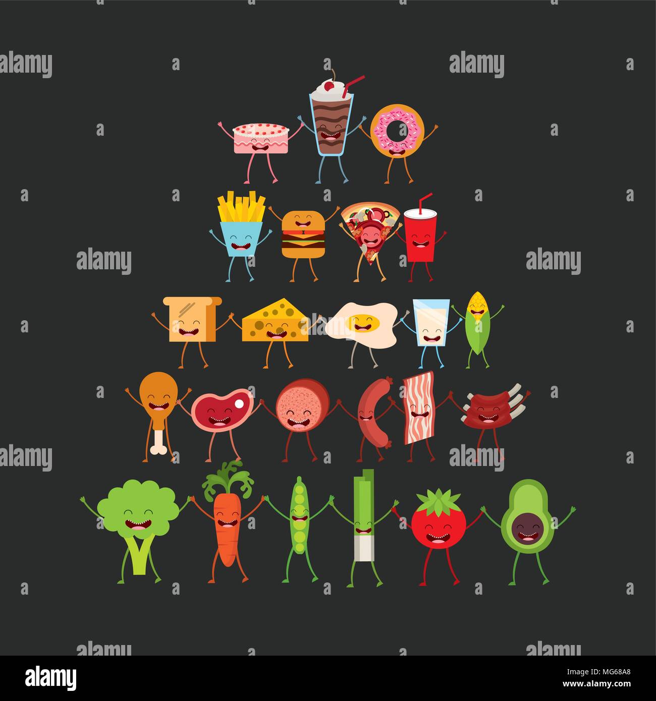 food character design, vector illustration eps10 graphic Stock Vector ...