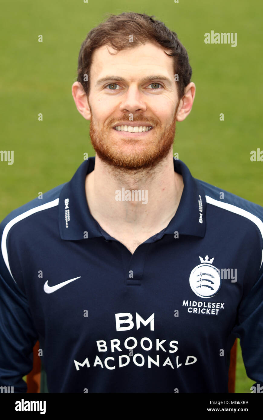 Middlesex's James Harris during the media day at Lord's Cricket Ground ...