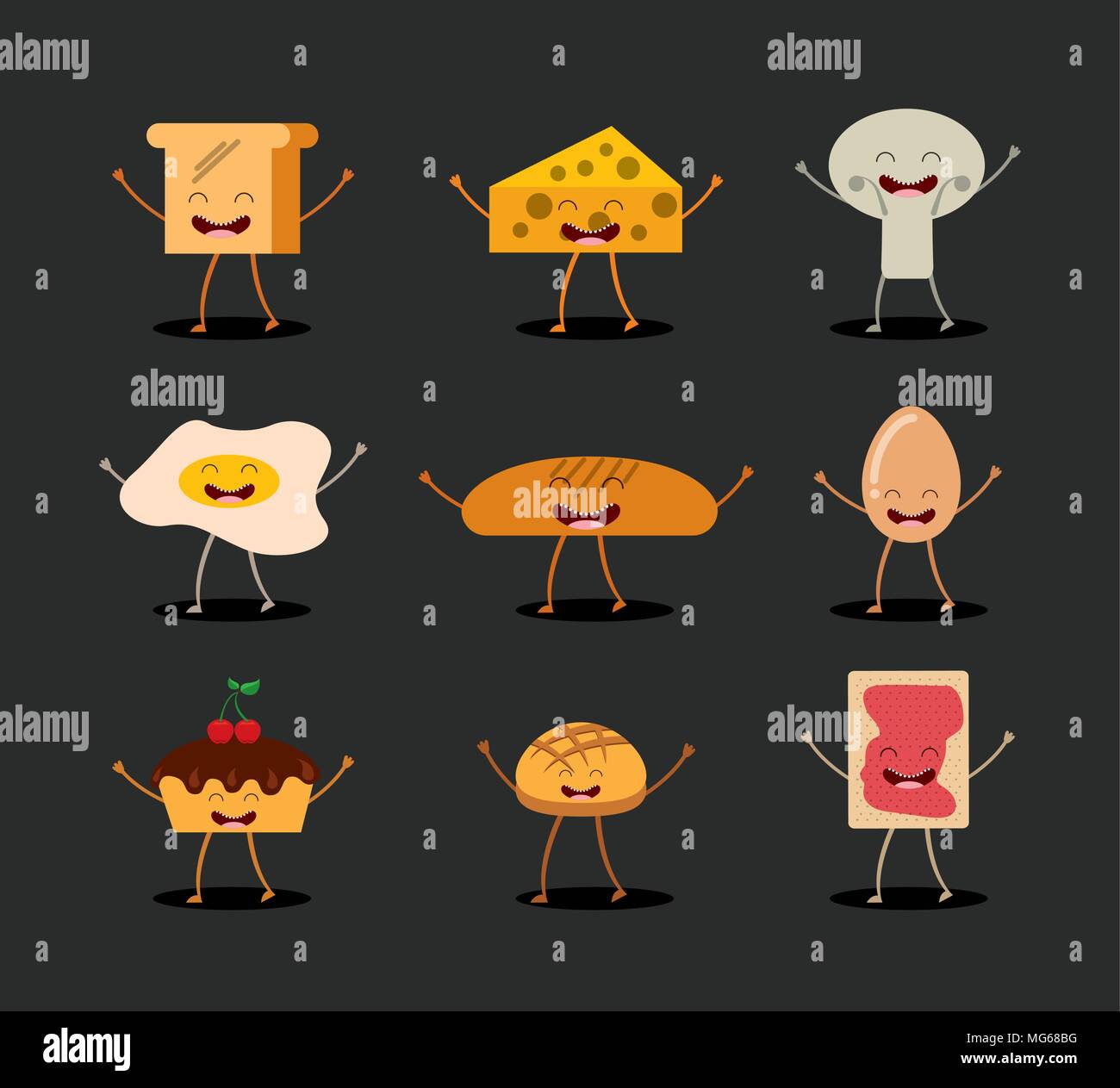 food character design, vector illustration eps10 graphic Stock Vector ...