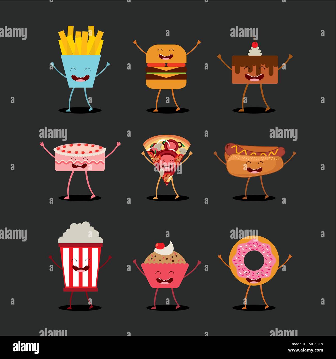 food character design, vector illustration eps10 graphic Stock Vector ...