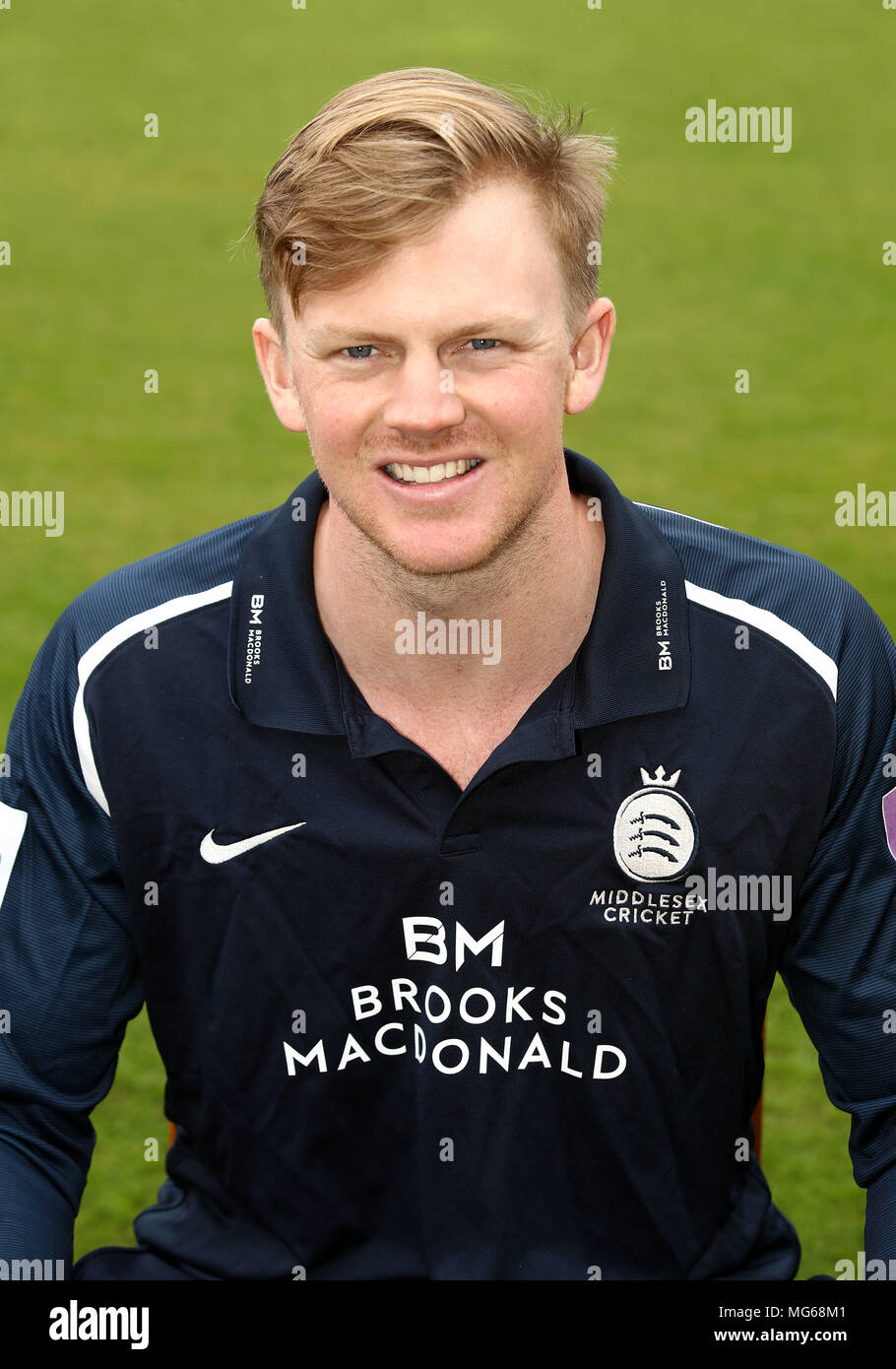 Middlesex's Sam Robson during the media day at Lord's Cricket Ground ...