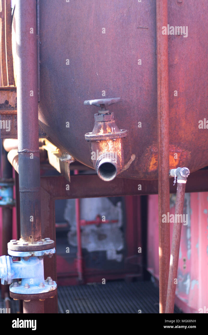 Fire station firefighter training equipment used by fireman to simulate ...