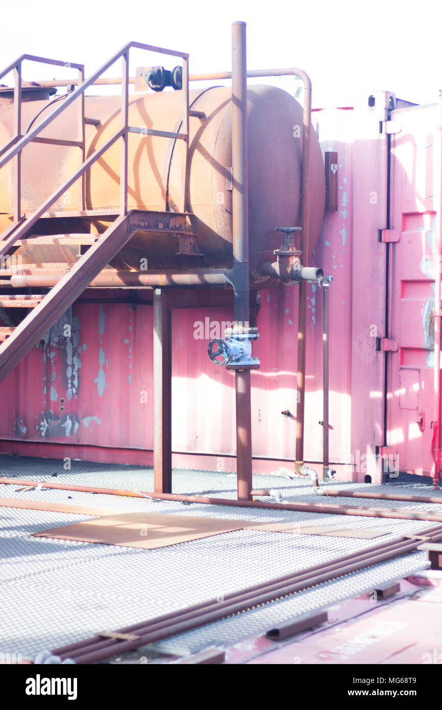 Fire station firefighter training equipment used by fireman to simulate ...